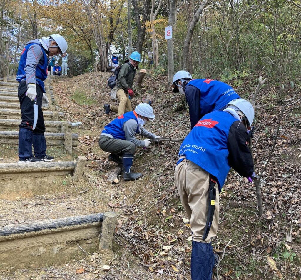 ニッスイ姫路総合工場で森林保全活動 - Hoitto! ヘルスケアビジネス（ほいっとヘルスケアビジネス、運営：ヘルスケアワークスデザイン）